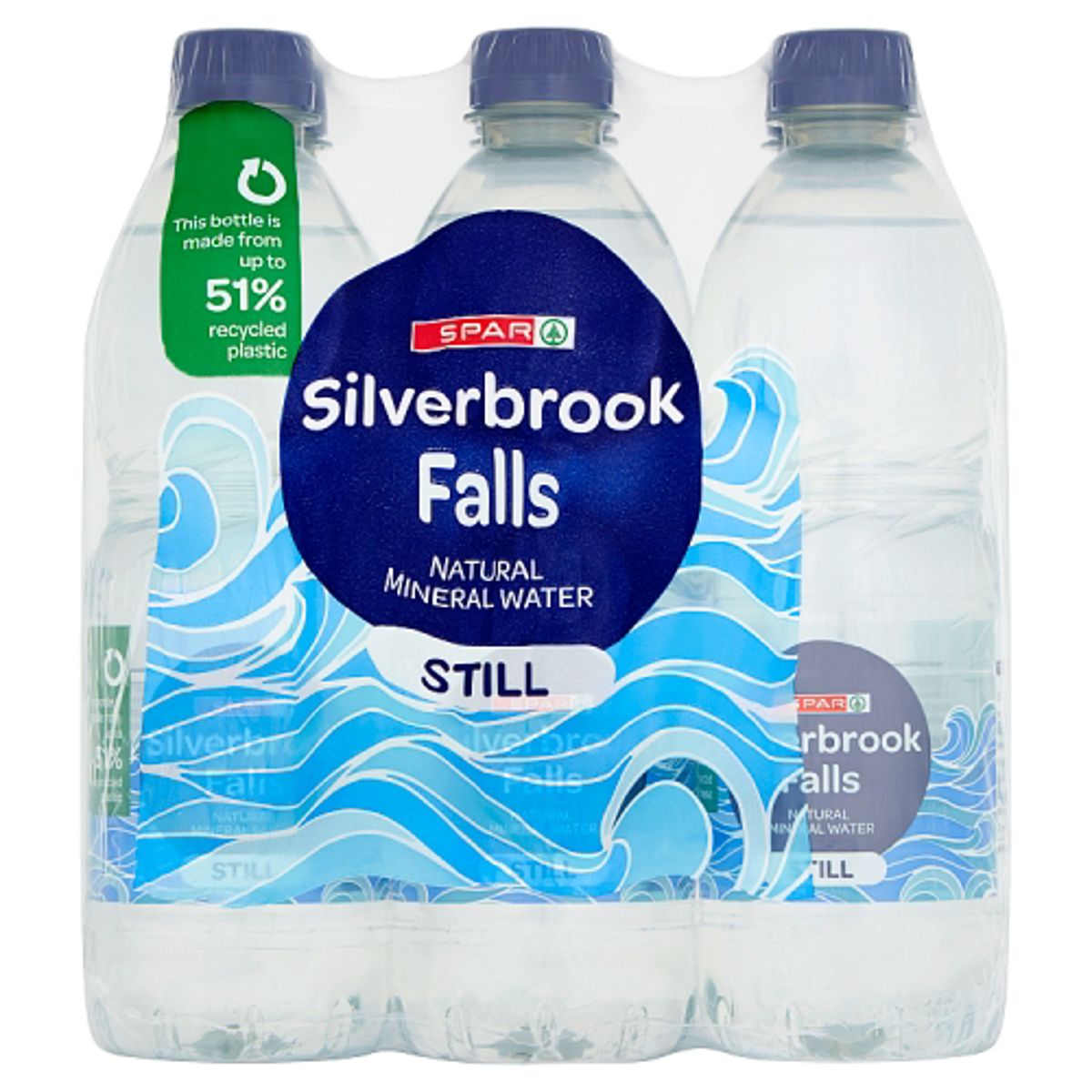 SPAR Silverbrook Falls Still Mineral Water 6 x 500ml 3litre | SPAR