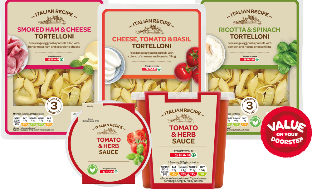 SPAR serves up fresh innovation with new own label pasta range | SPAR