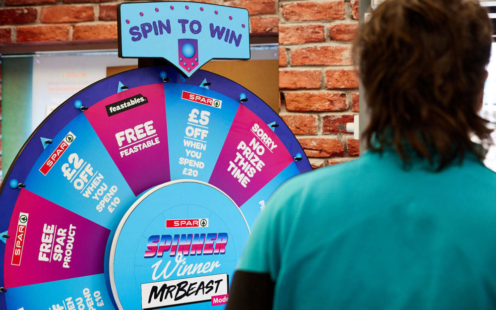 Spin to Win Competition Drives Shoppers | SPAR