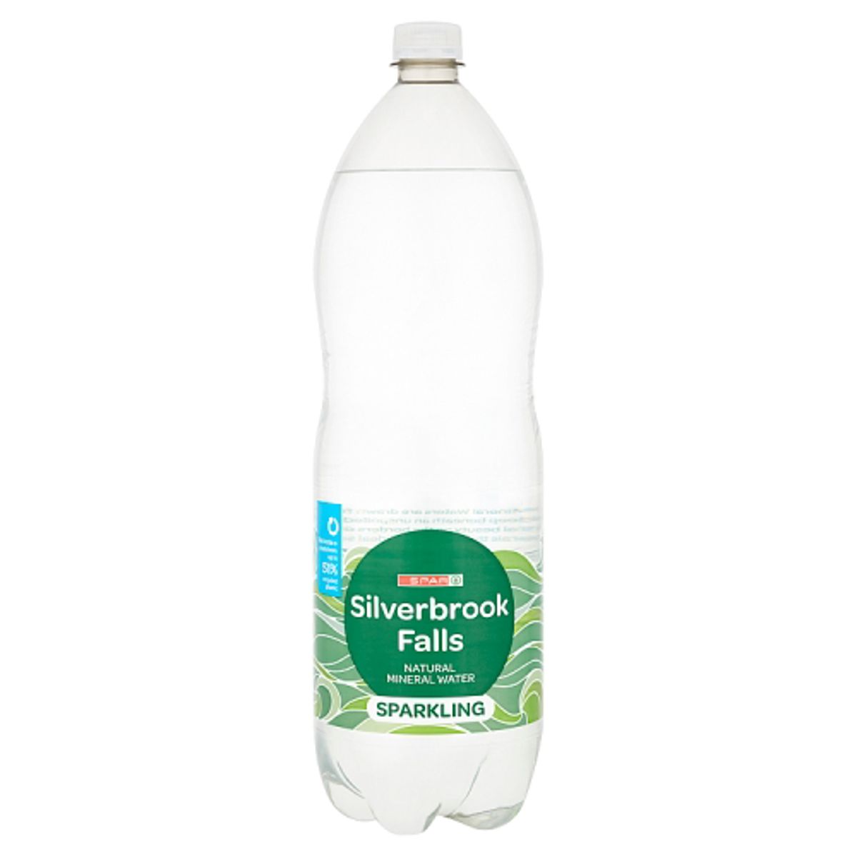 SPAR Silverbrook Falls Sparkling Mineral Water 2litre