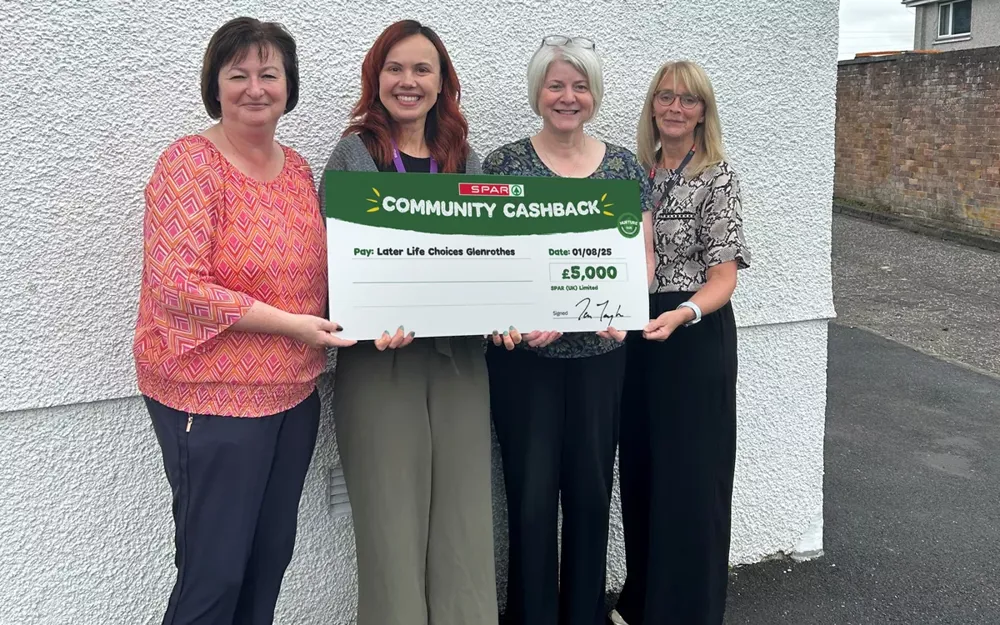 Community Cashback 2025 - Scotland Winners | SPAR